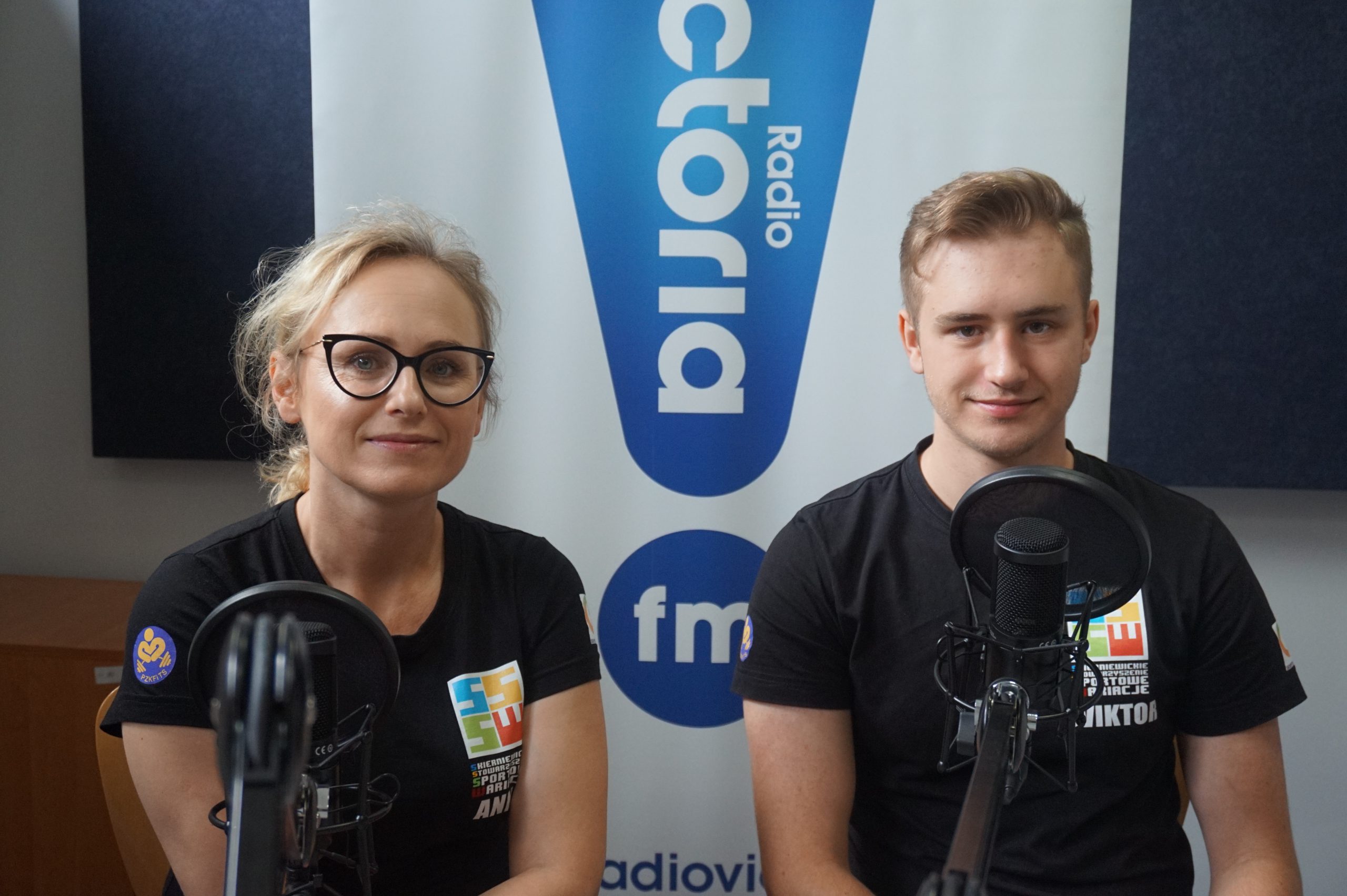 Wiktor Tarnowski oraz Anna Tarnowska ze Skierniewickiego Stowarzyszenia ...