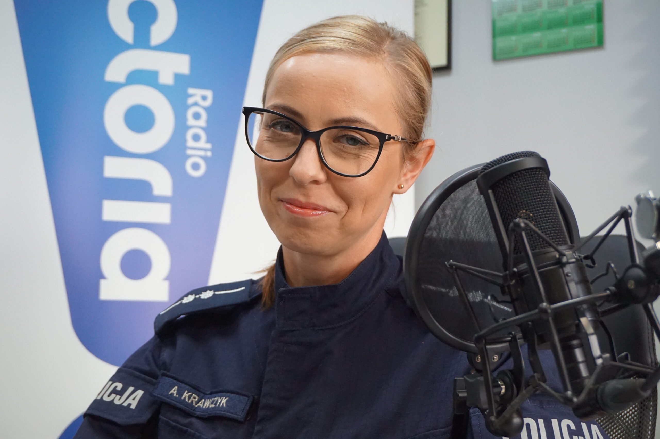 asp. Agata Krawczyk – KPP Rawa Maz. – Radio Victoria