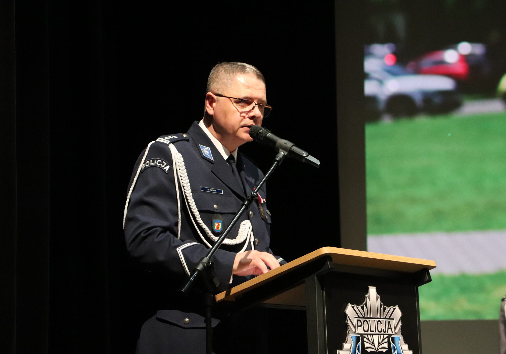 Inspektor Wojciech Dworak Komendant Miejski Policji w Skierniewicach ...